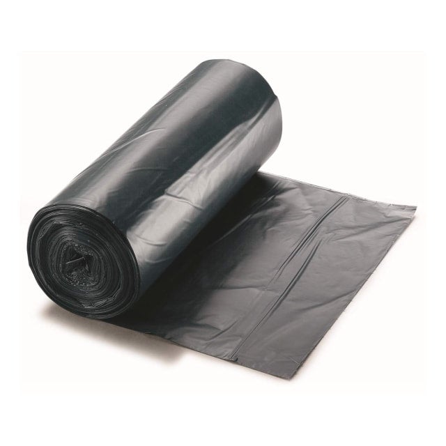 Sac à ordures noir ultrarésistant, 26 x 36 po, Array (200 unités ...